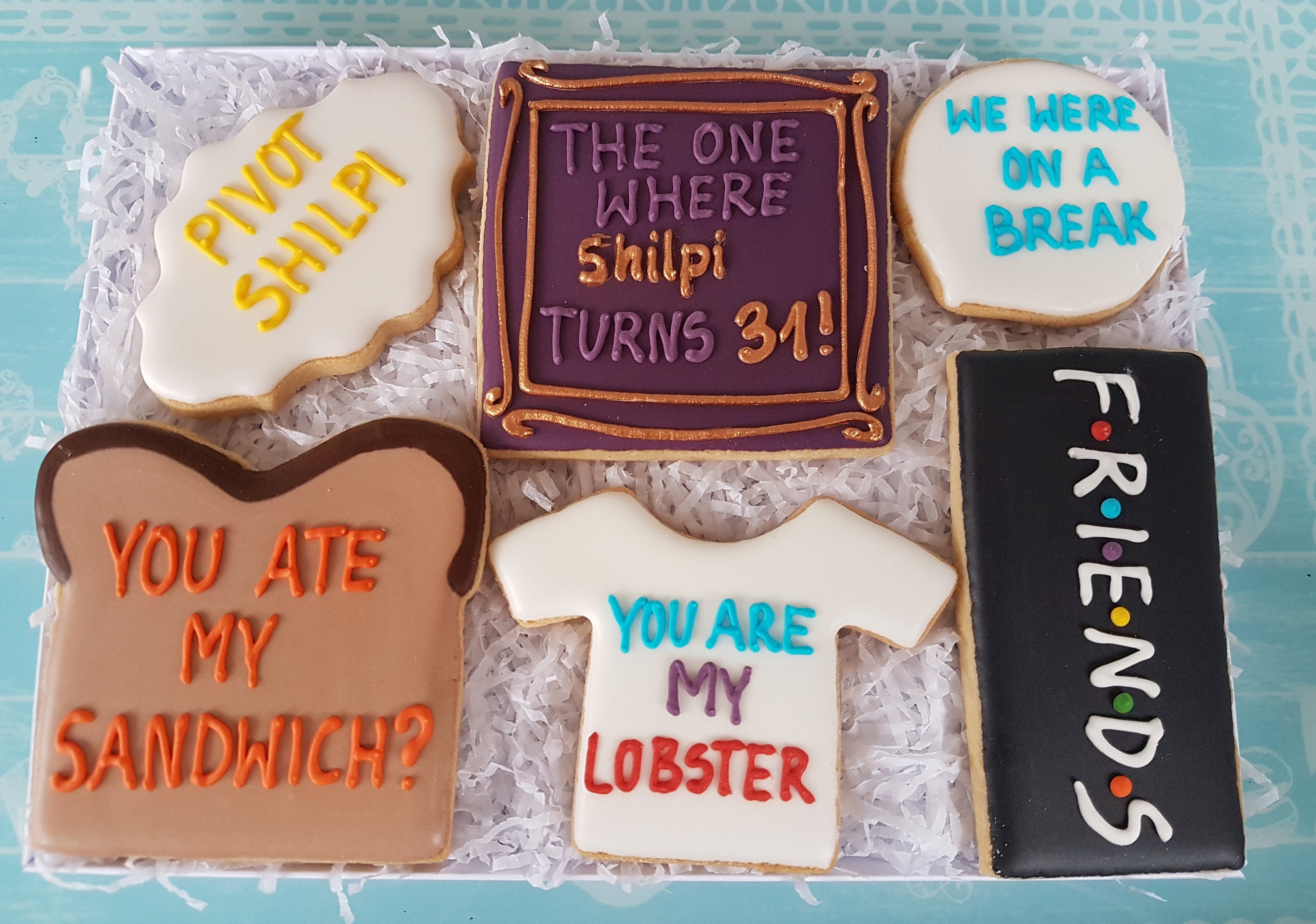 Friends / Friends TV Show / Personalised Cookies / Bespoke | Etsy UK