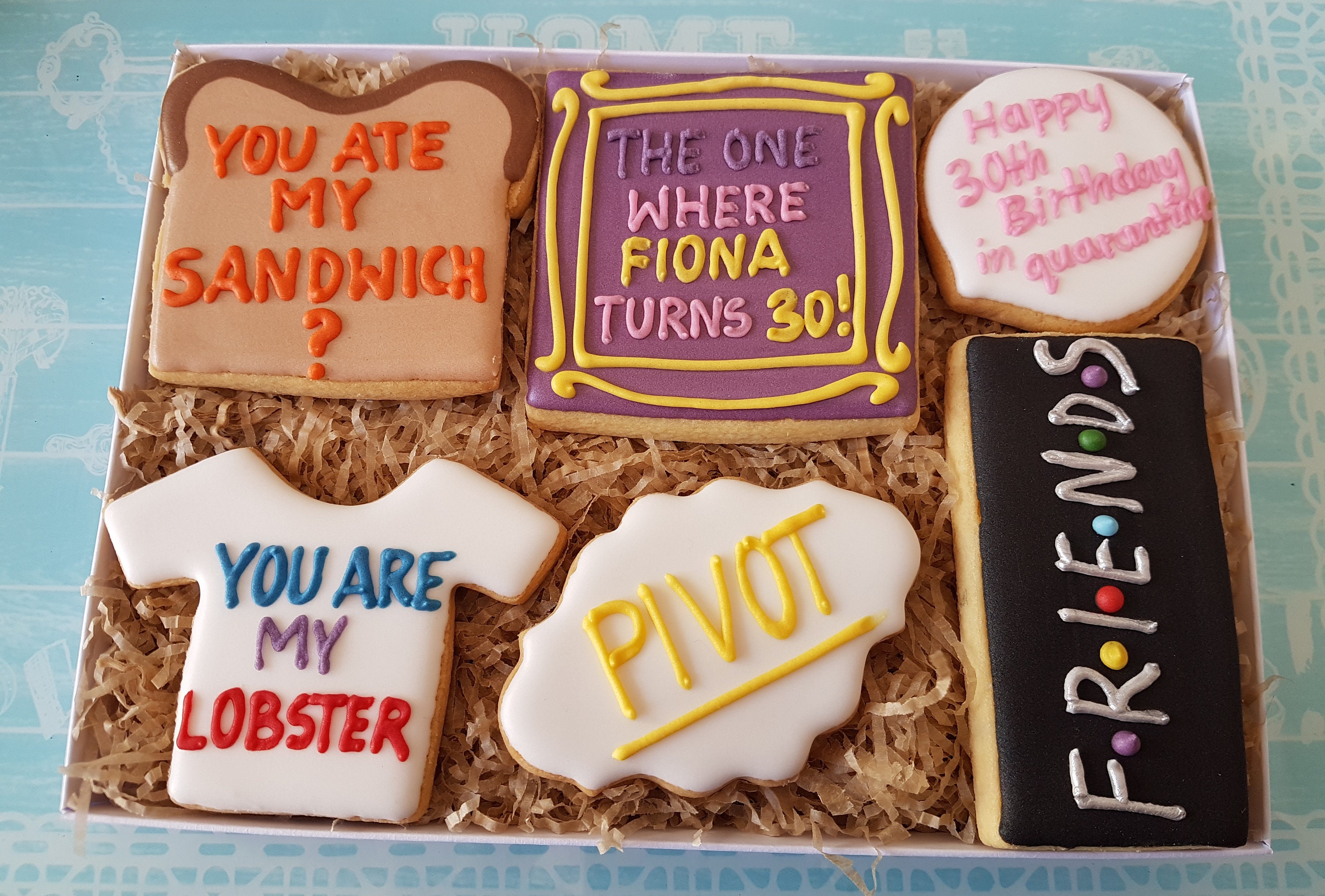 Friends / Friends TV Show / Personalised Cookies / Bespoke | Etsy UK