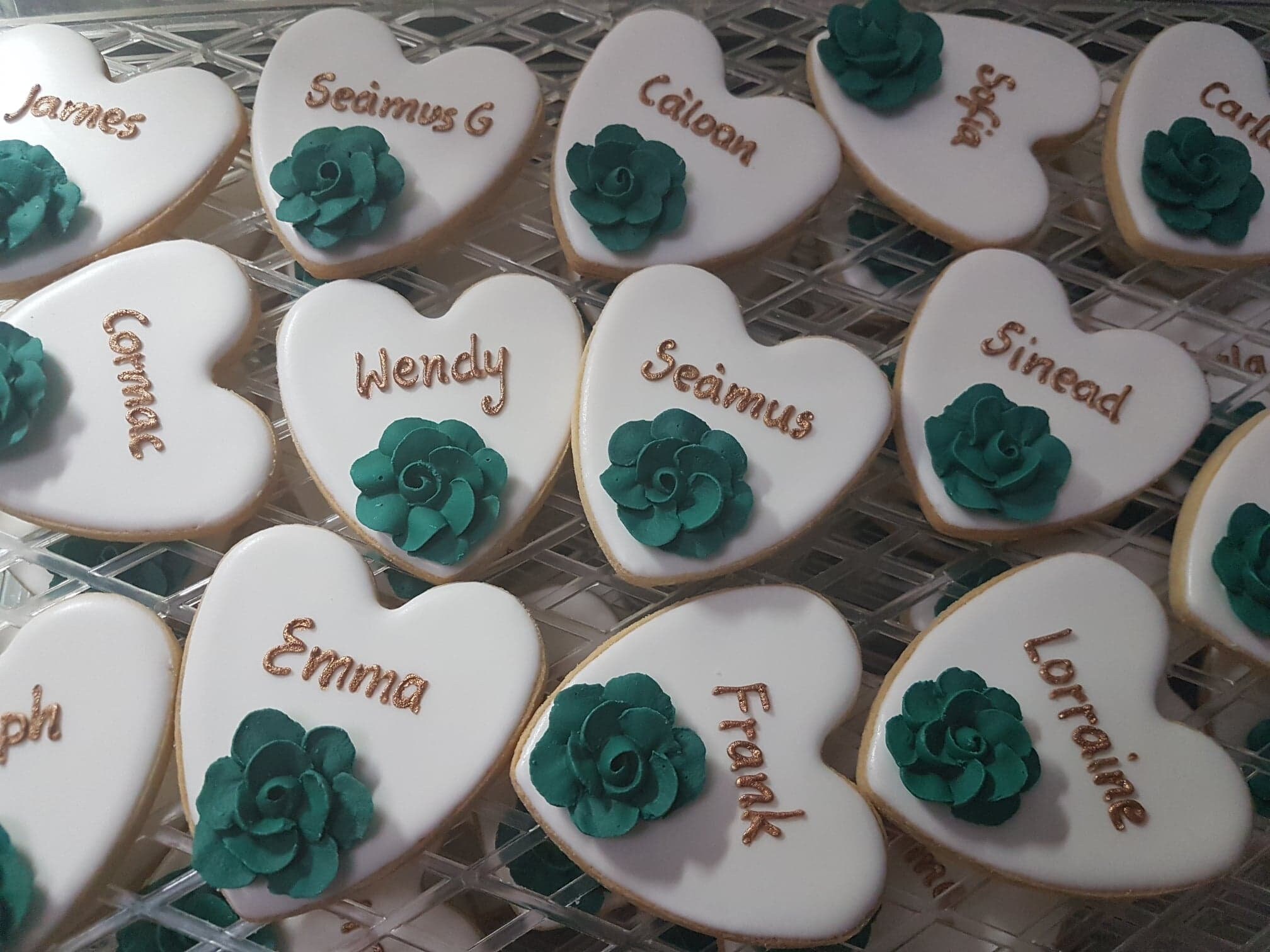 10 Personalised Wedding Cookies / 10 Wedding Biscuits / - Etsy UK