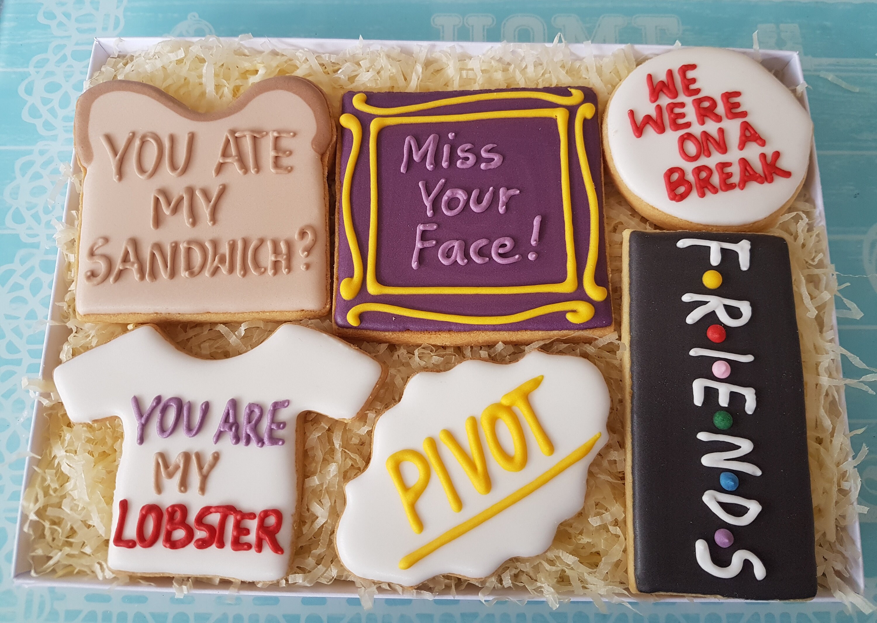 Friends / Friends TV Show / Personalised Cookies / Bespoke | Etsy UK
