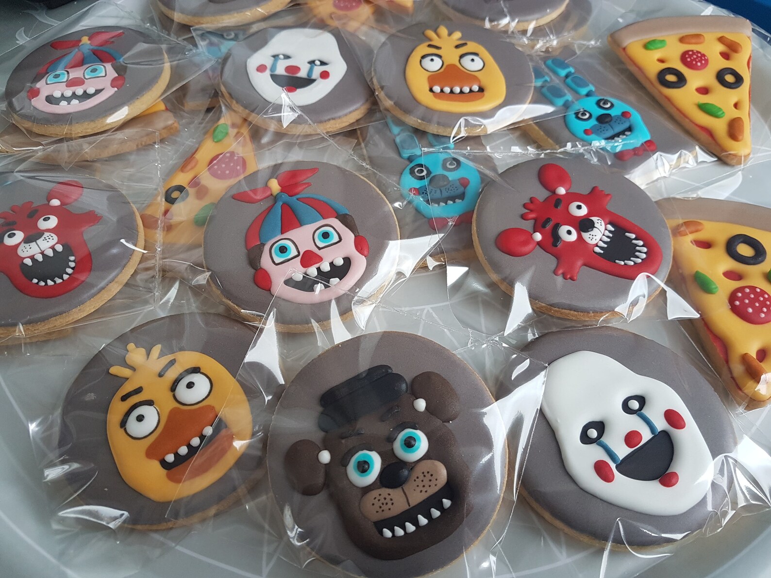Five Nights at Freddy's Themed Cookies / 10 Iced Cookies / - Etsy UK