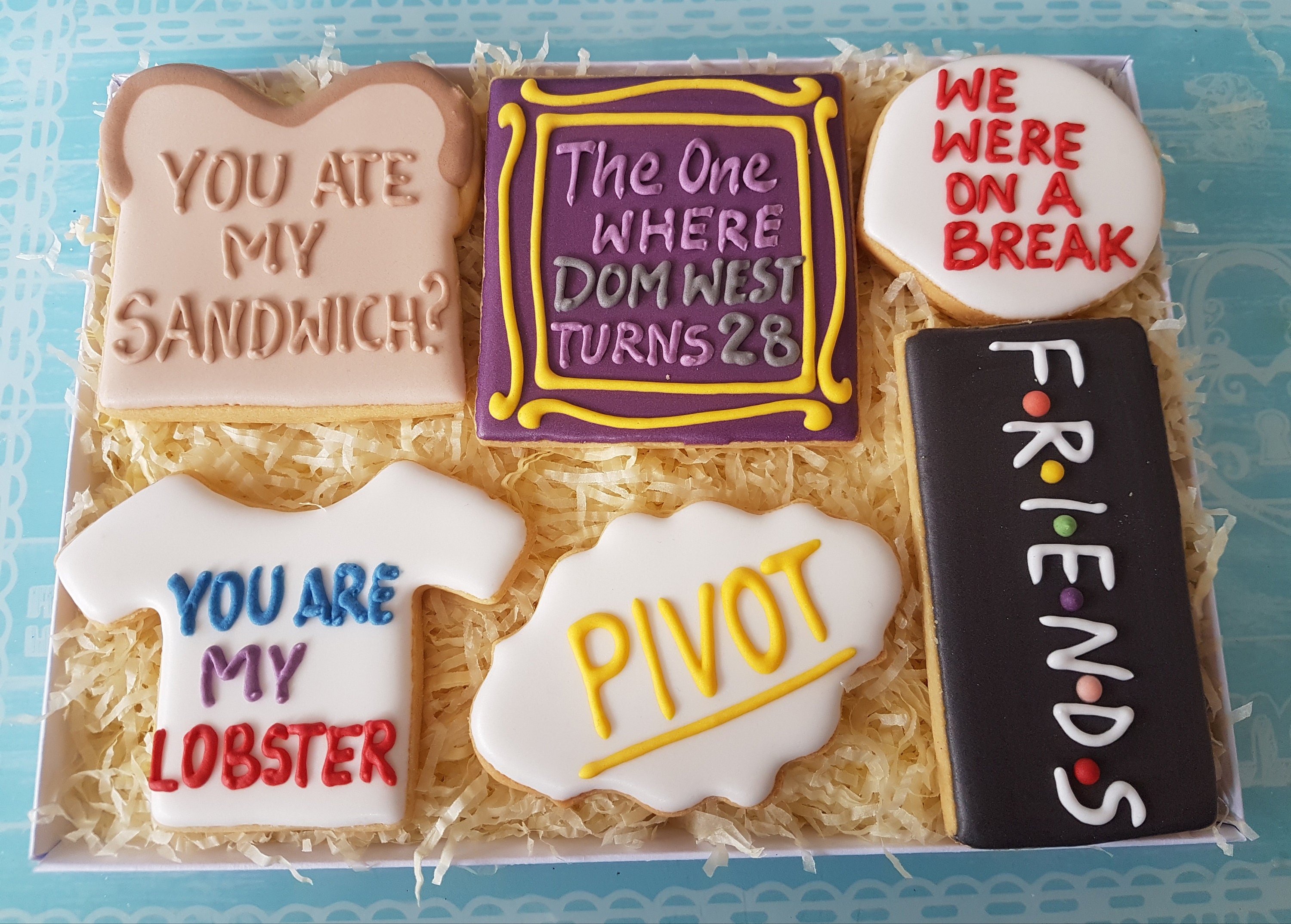 Friends / Friends TV Show / Personalised Cookies / Bespoke | Etsy UK