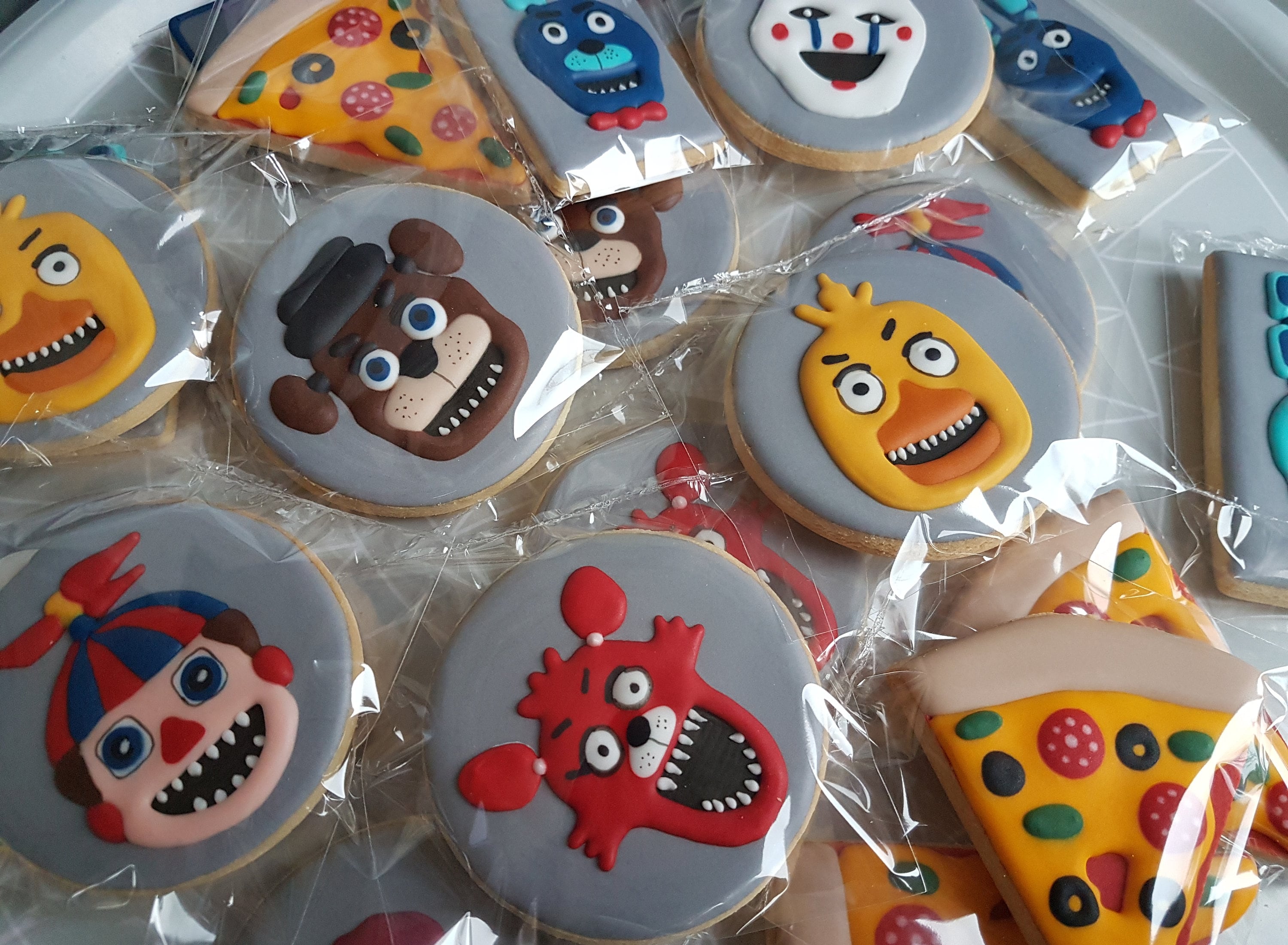 Five Nights at Freddy's Themed Cookies / 10 Iced Cookies / 10 ...