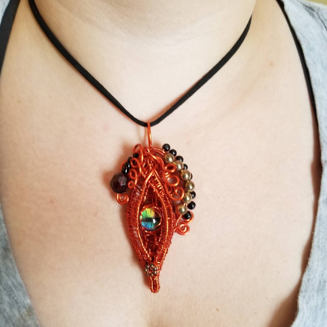 Dragon Eye Pendant Dragon Eye Amulet Necklace Dragon Eye - Etsy