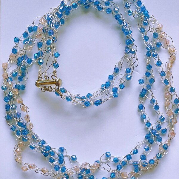 Wire Mesh Necklace - Etsy