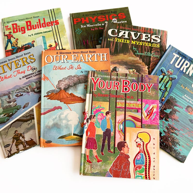 1960s Kids Science Books - Etsy