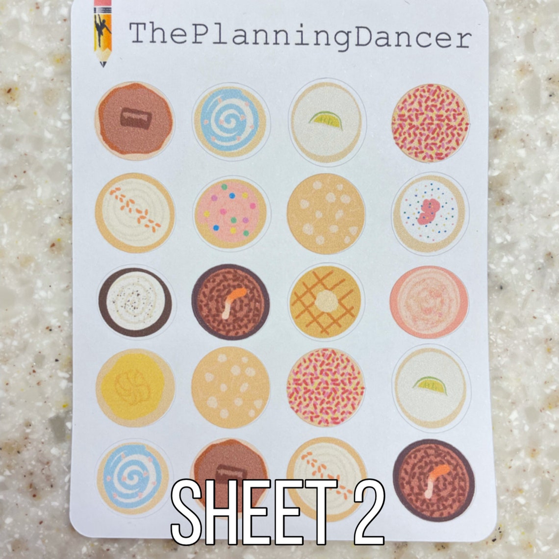 Crumbl Inspired Cookie Stickers - Etsy