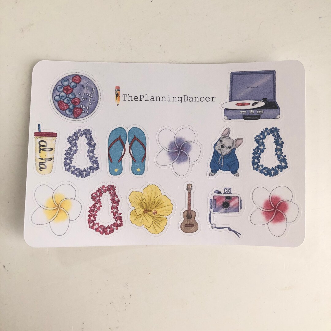 July Deco Sheet - Etsy