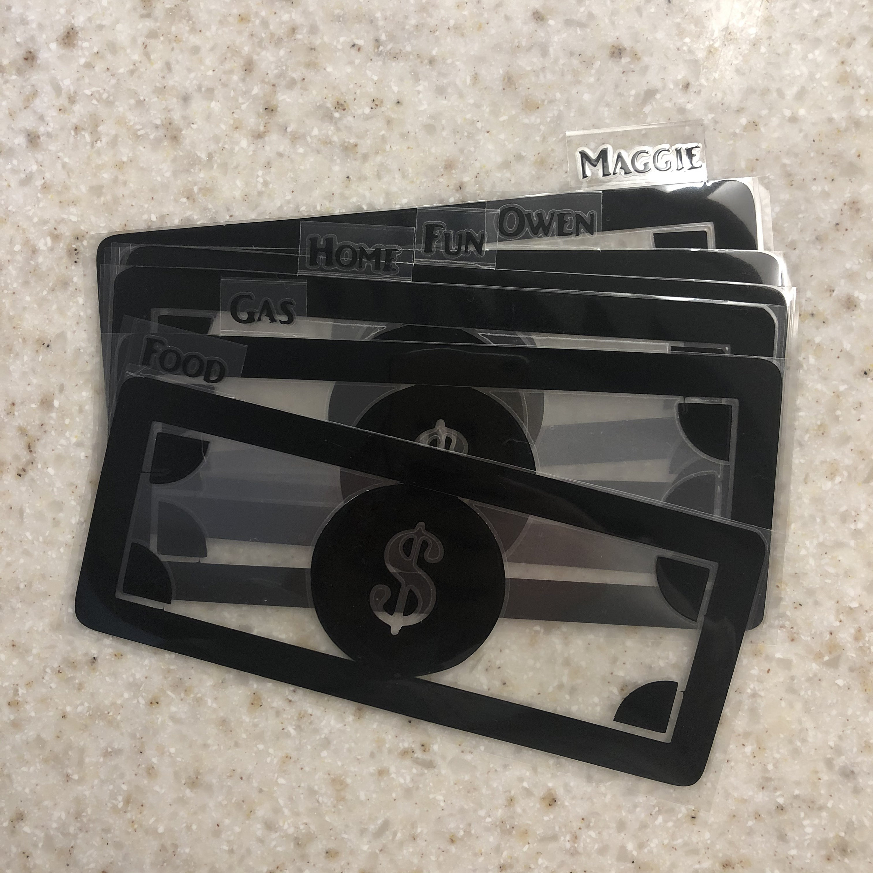 Vinyl Laminate Cash Envelopes | Etsy