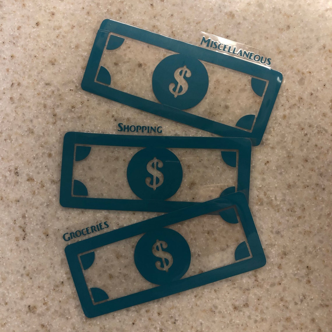 Vinyl Laminate Cash Envelopes | Etsy