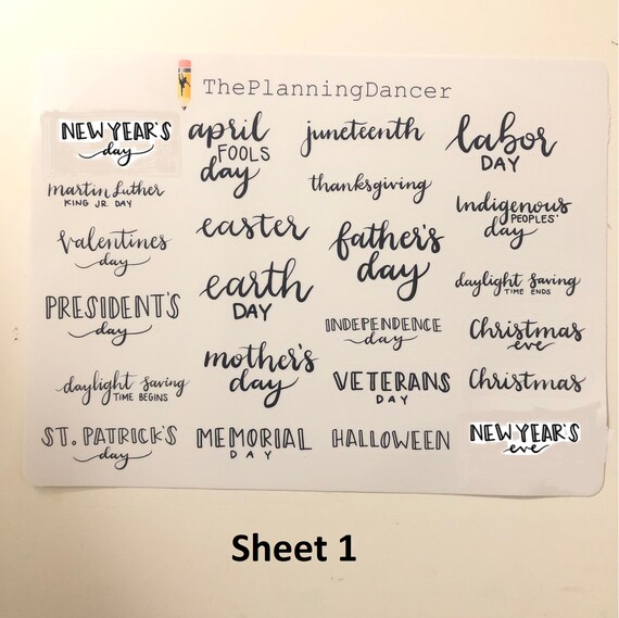 Handwritten Holiday Scripts | Etsy