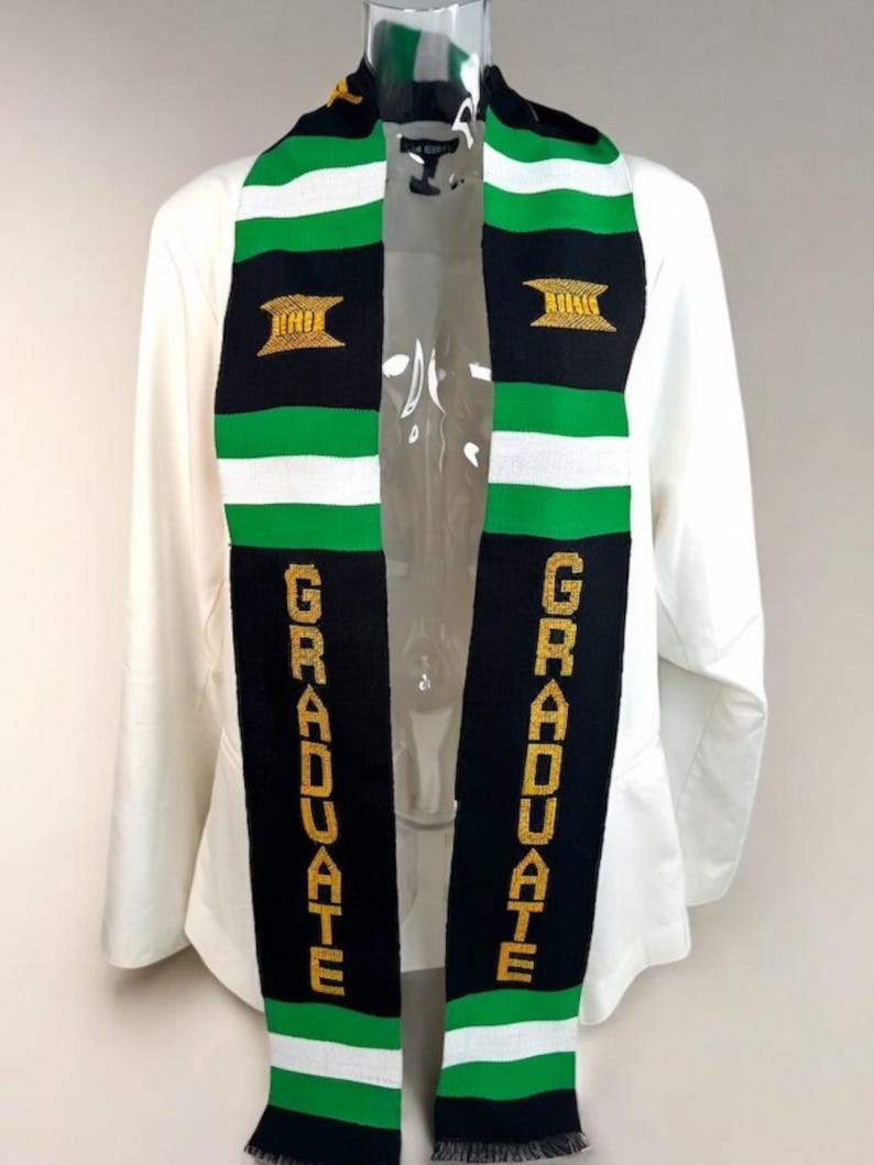 Handwoven Nigeria Graduation Stole, Class of 2026, African Roots - Etsy
