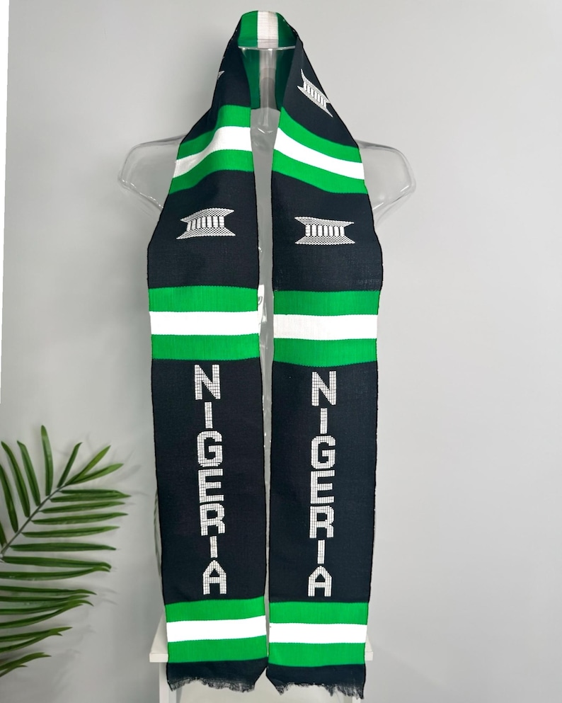 Handwoven Nigeria Graduation Stole, Class of 2025, African Roots - Etsy