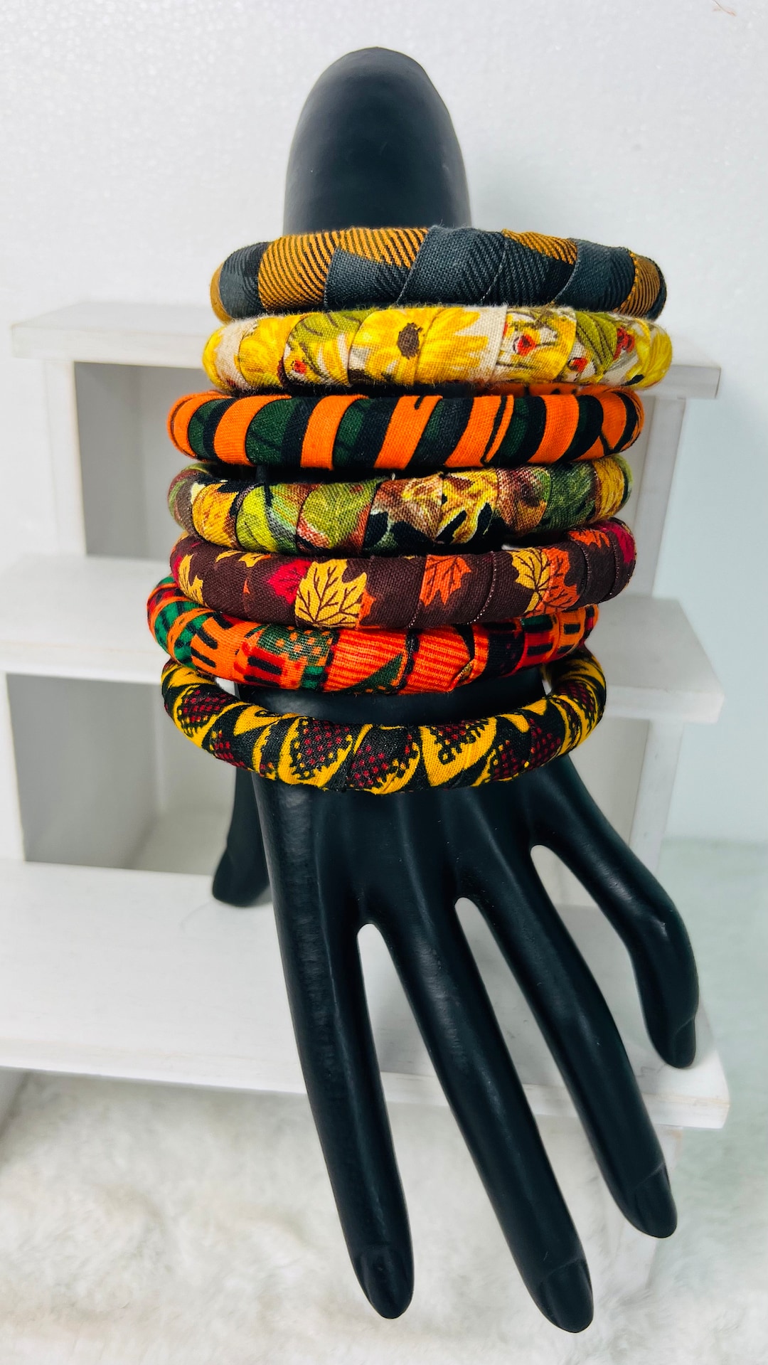 African Jewelry, Fall Banglesankara Bangles African Bracelet, Kente ...
