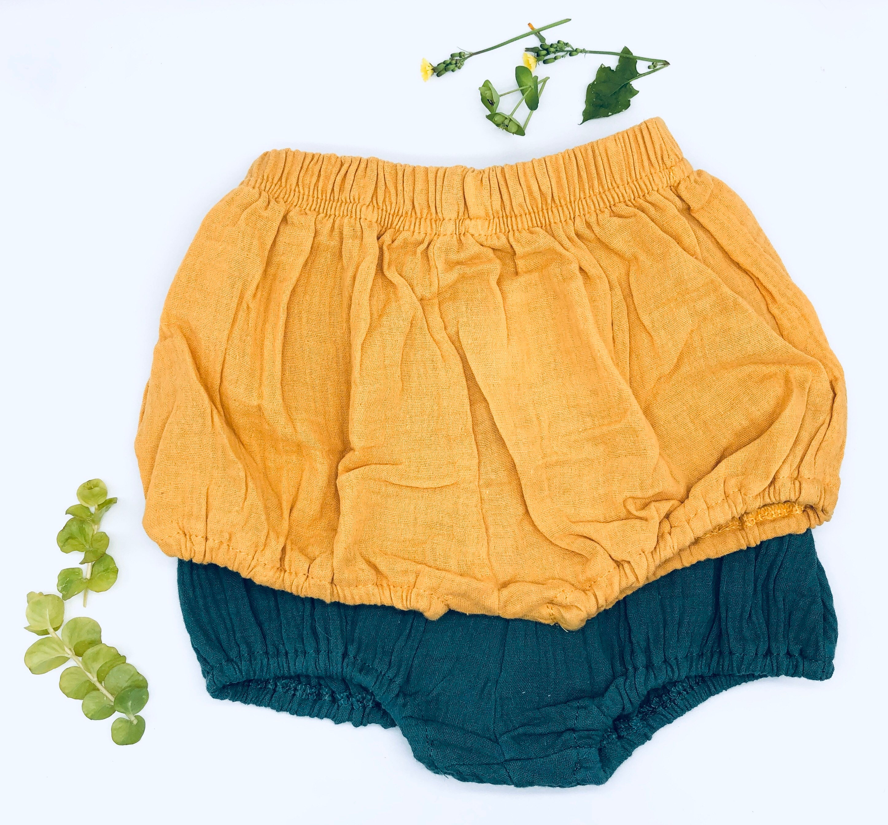 Baby Girl Diaper Cover | Bloomers | High Waist Bloomers | Olive Green ...
