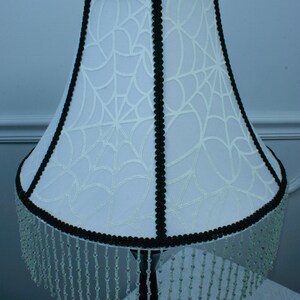 Spider Web Lamp & Lamp Shade Glow in the Dark UV Reactive Blacklight ...