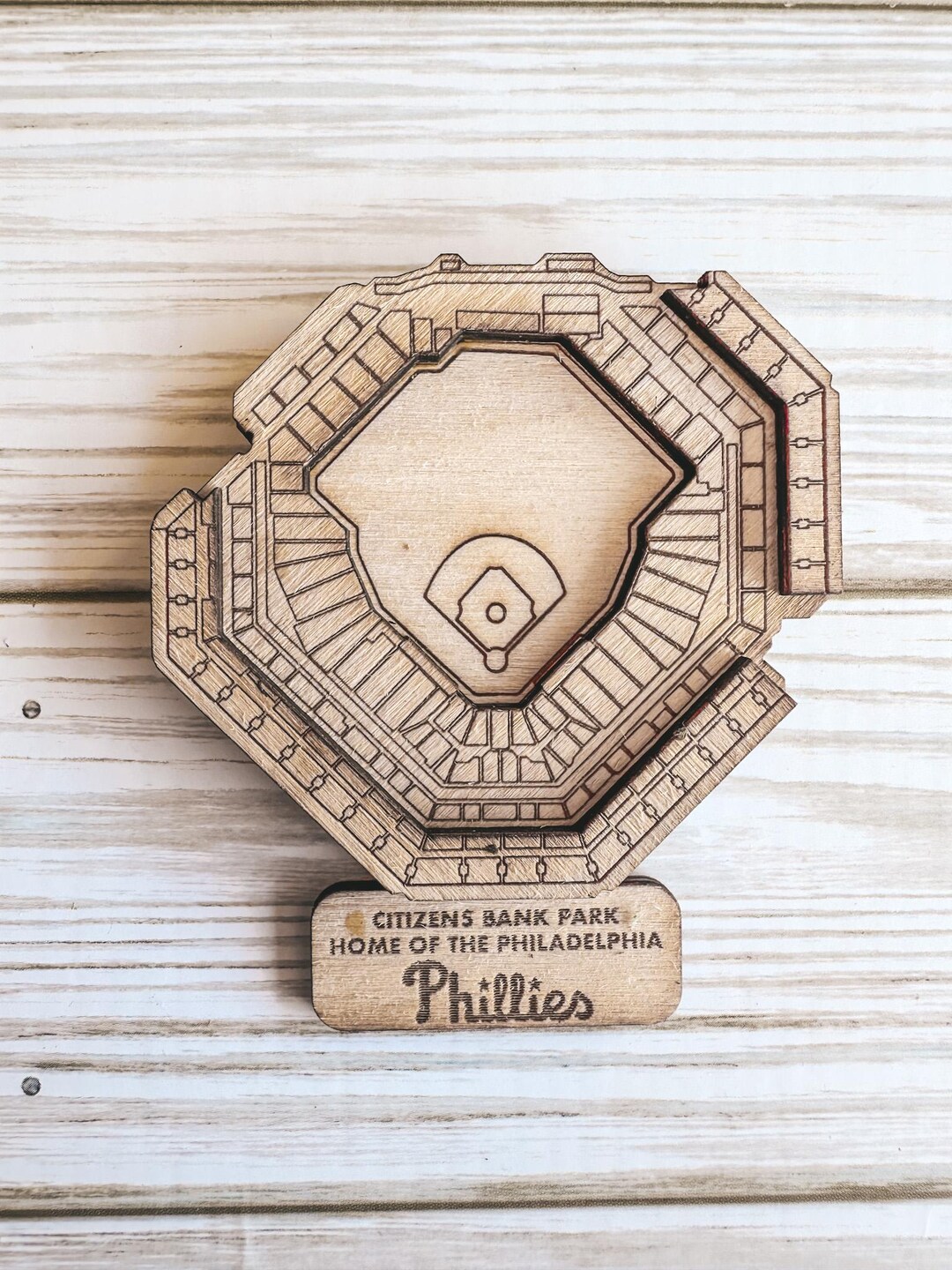 Philadelphia Phillies Stadium 3D Magnet - Citizens Bank Park - Map Art ...
