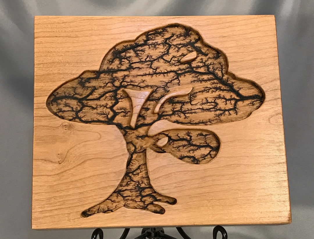 Cherry Tree of Life / Wall Art / Fractal Burning / Home Decor ...