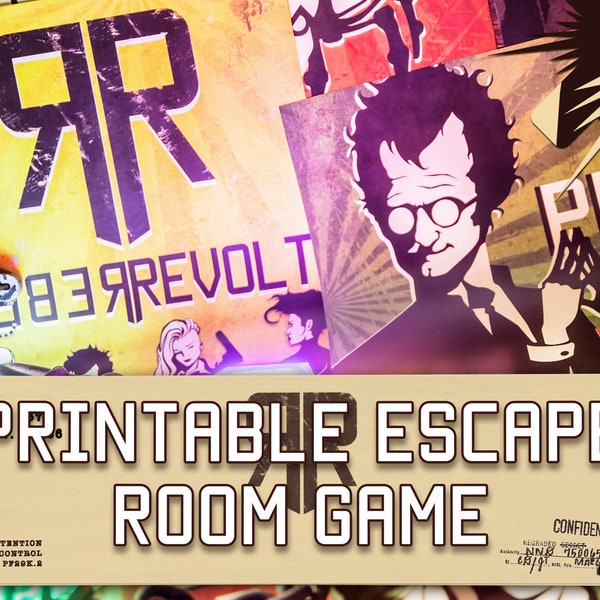 Secret Agent Printable Escape Room - Etsy