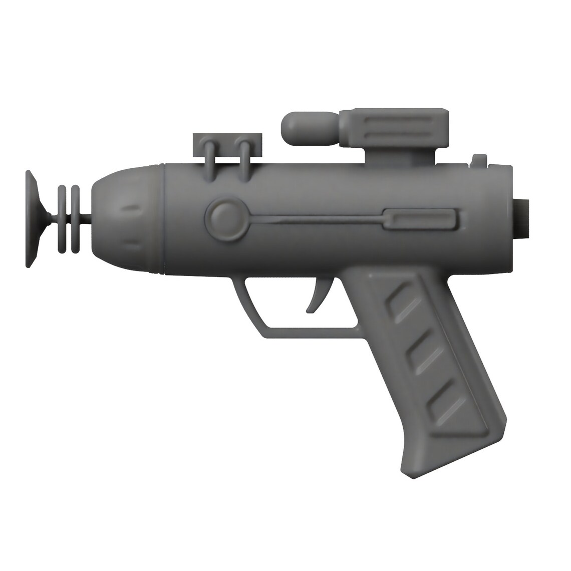 Rick and Morty Ray Gun Prop 3d Model Full Size STL File, Broh. - Etsy