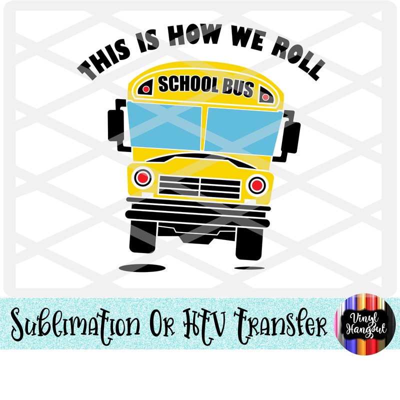 School Bus Decal - Etsy