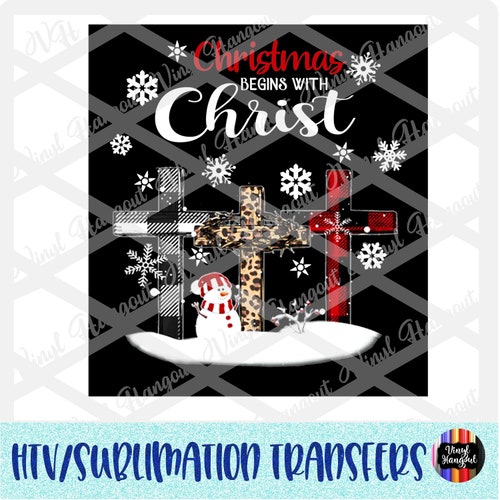 Christmas Nativity Heat Press Transfer Christmas HTV - Etsy