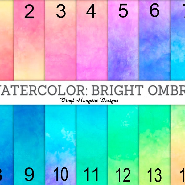 Rainbow Htv Vinyl - Etsy