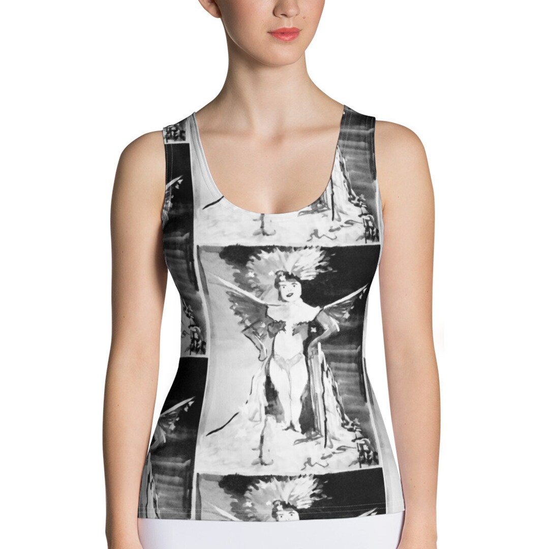 Sassy Gal Tank Top Dancing Girls Glamour - Etsy