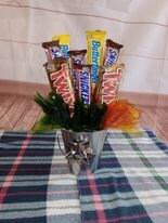 Candy Bar Bucket Bouquet - Etsy