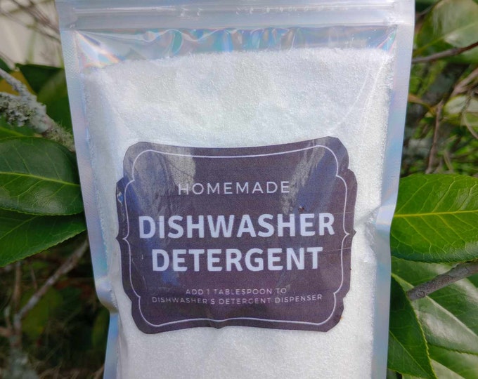 Natural Dishwashing Detergent 12 Oz. Powder - Etsy