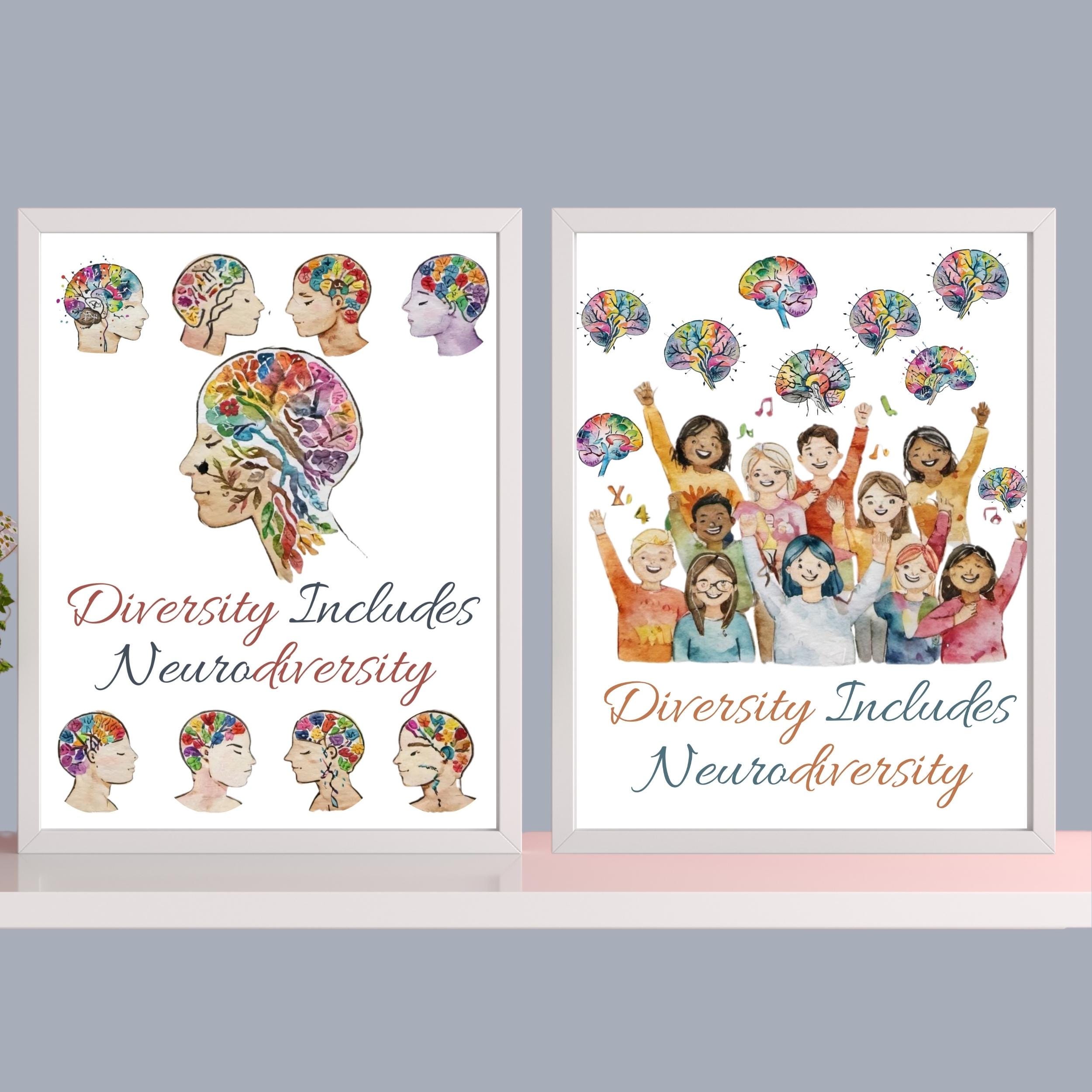 Autism Acceptance Posters | Inclusion Prints for Classroom & Home Decor ...