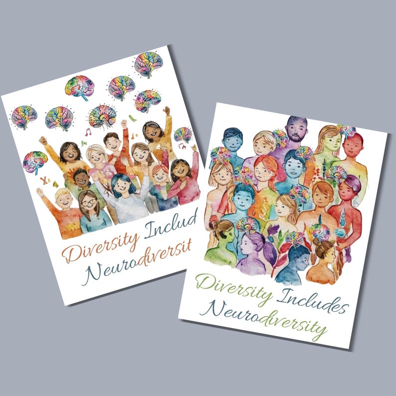 Autism Acceptance Posters | Neurodiversity Classroom Decor (digital ...