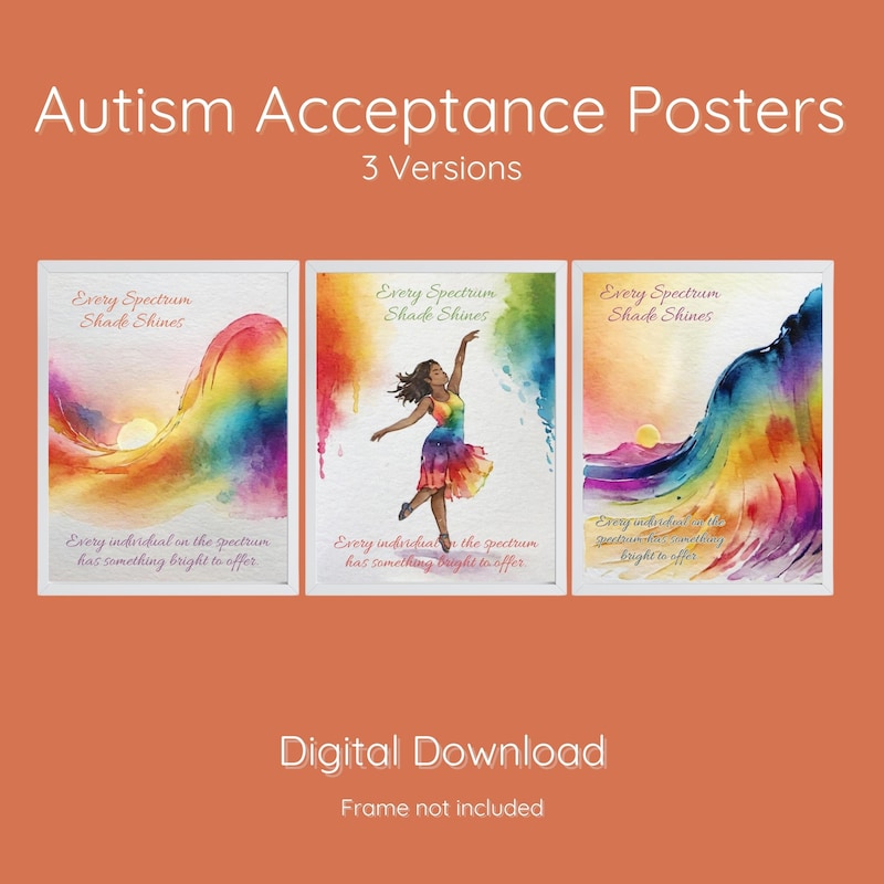 Autism Awareness Posters - Etsy