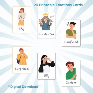 Autism Emotion Cards, SEL, Emotional Awareness, Calm Down Corner ...