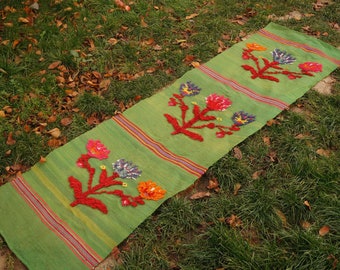 Folk Art Area Rug - Etsy