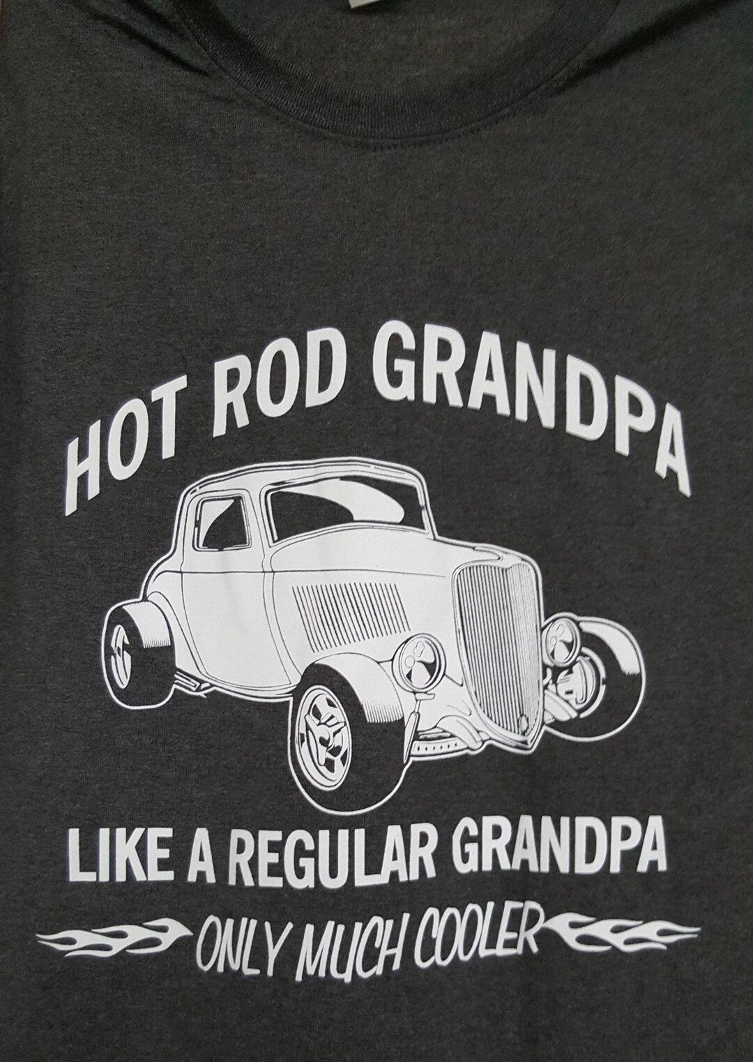Hot Rod Grandpa Much Cooler T-shirt Hotrod - Etsy