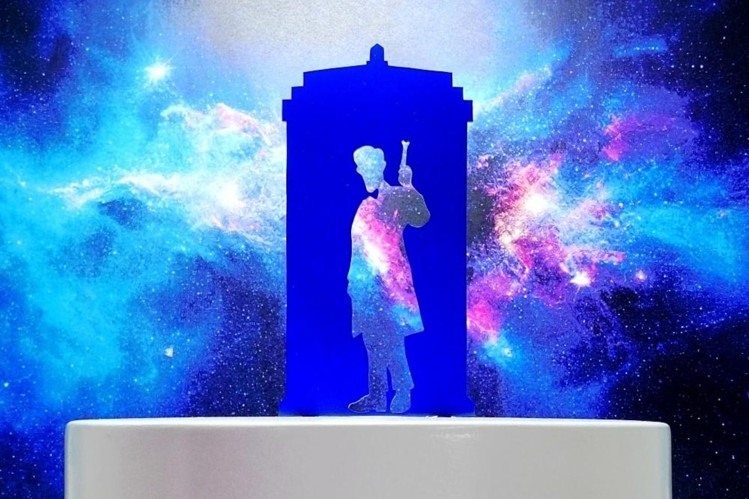 Dr Who Themed Cake Topper - 11th Doctor - Etsy