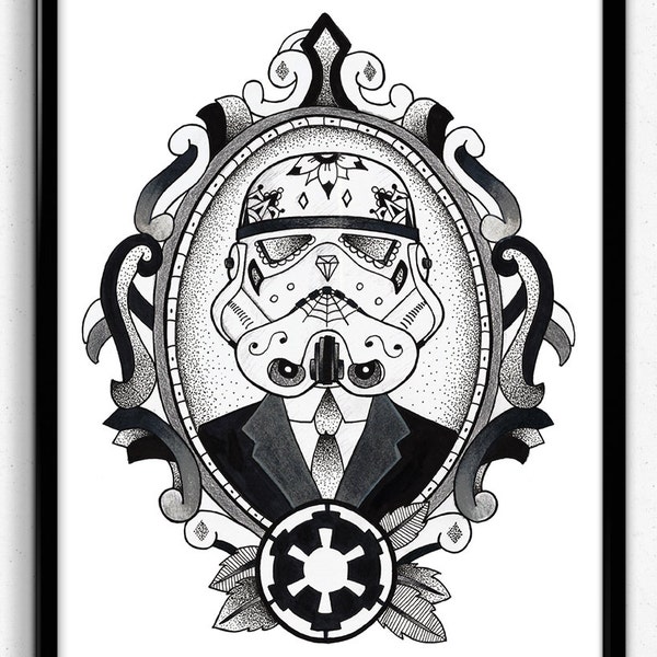 Stormtrooper Print - Etsy UK