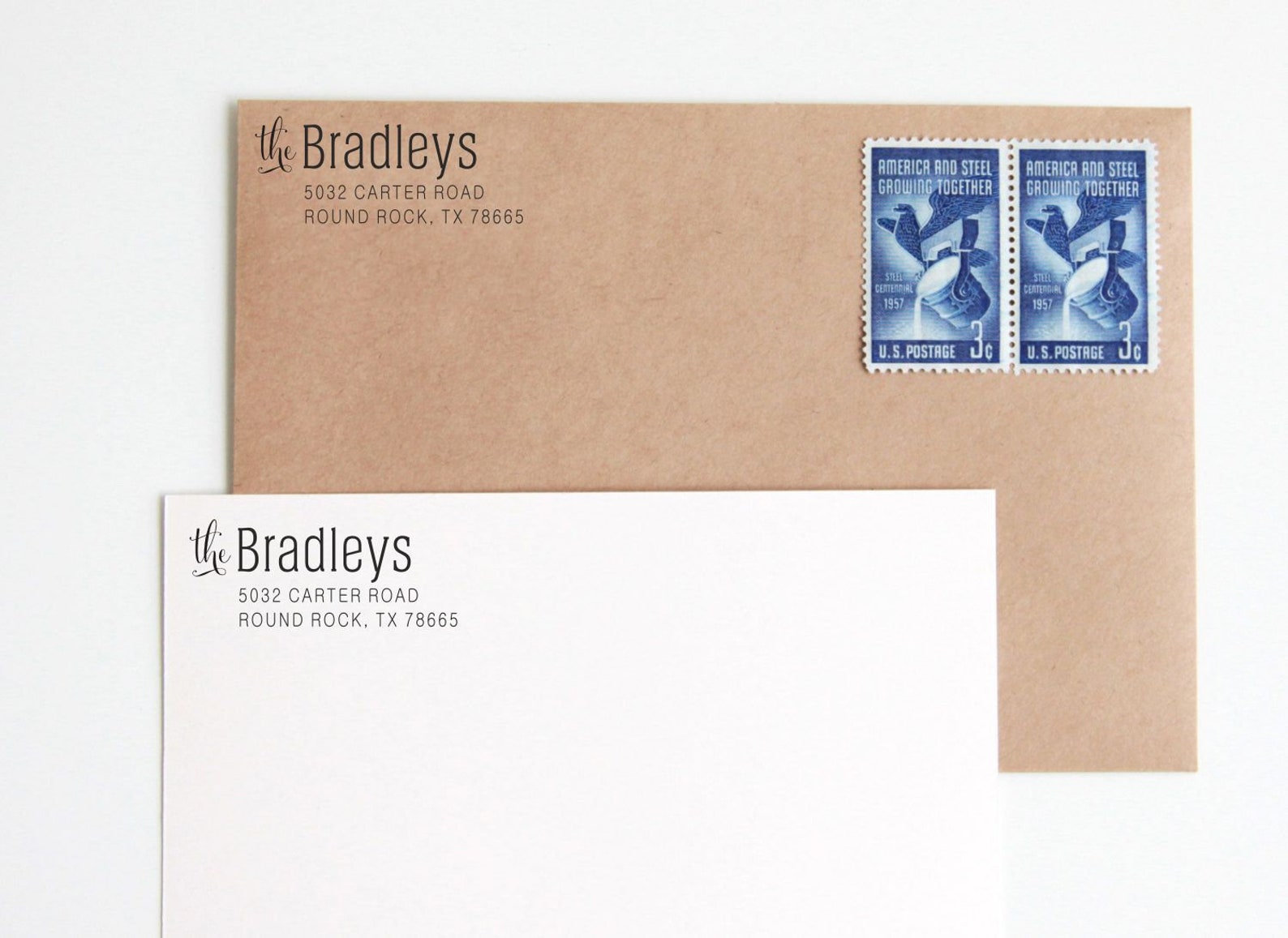 Family Return Address Stamp - Personalized Address Stamp - Custom ...