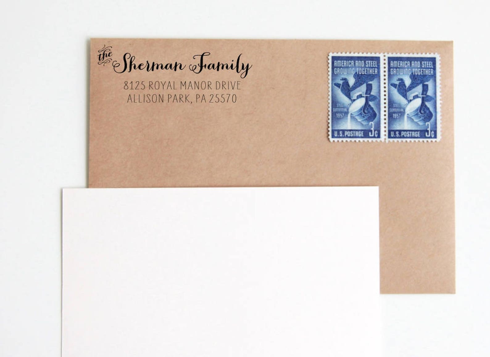 Self Inking Address Stamp Personalized Address Stamp Pre - Etsy