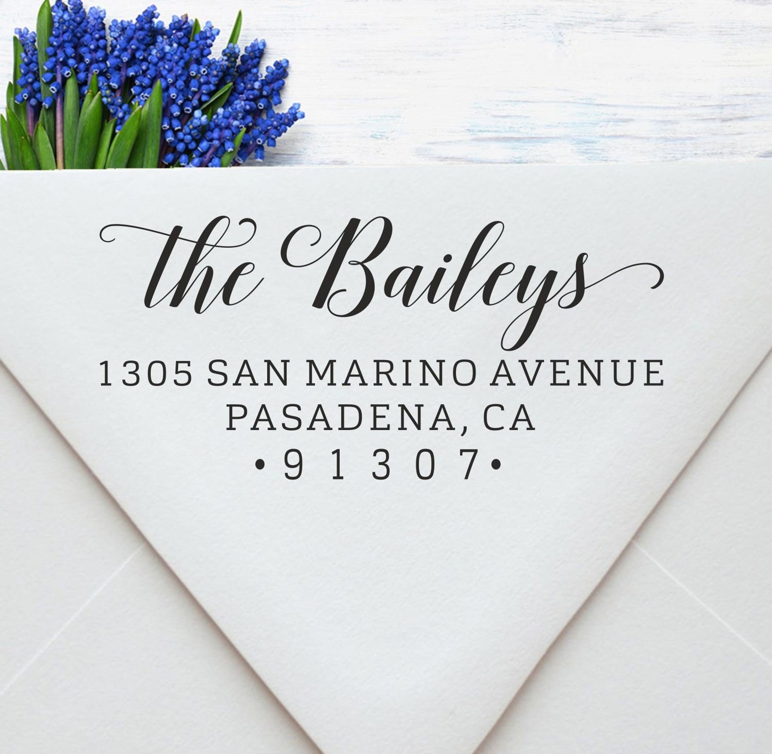 Custom Address Stamp Self Inking Return Address Stamp - Etsy