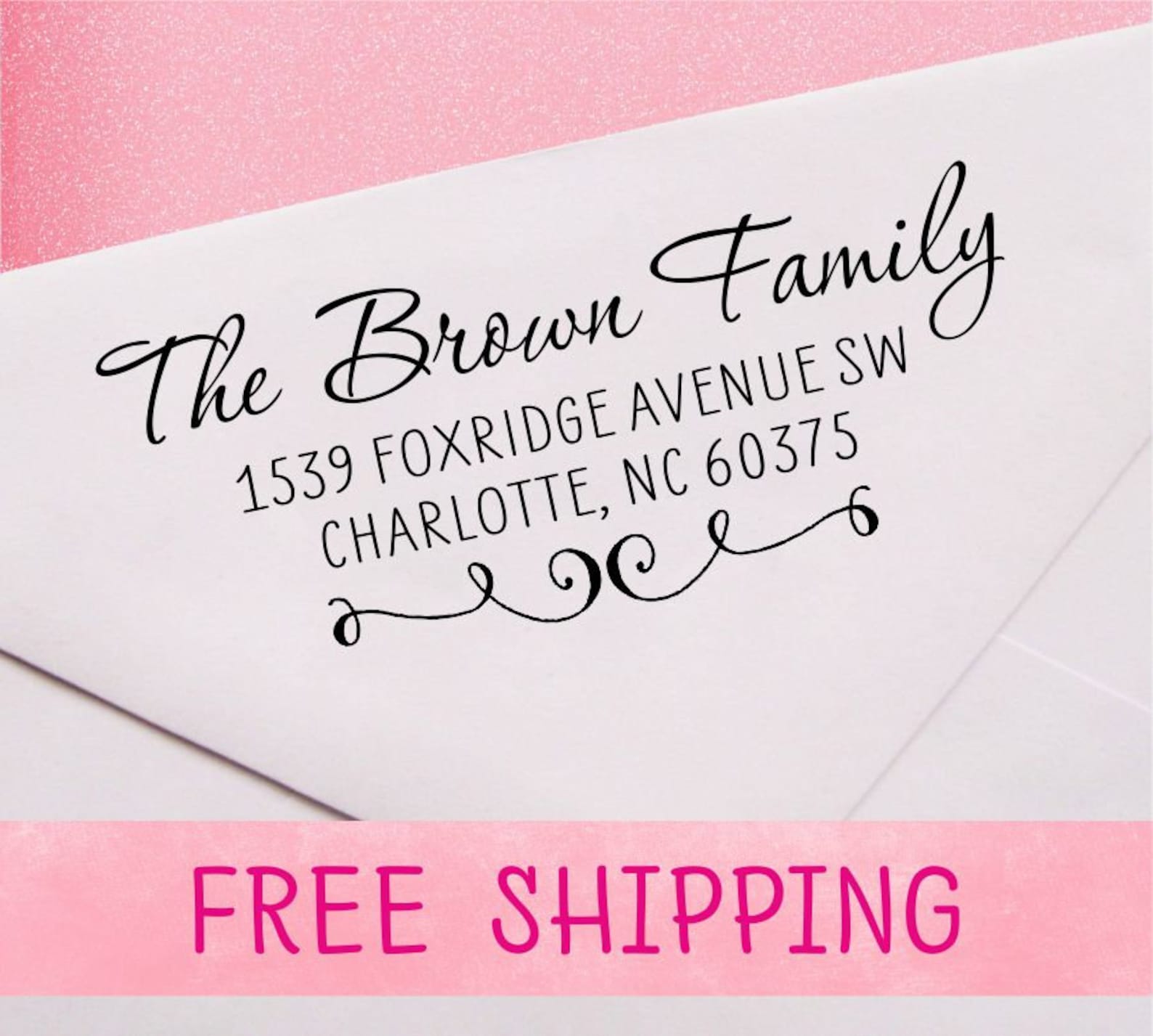 Custom Self Inking Return Address Stamp Self Ink Address - Etsy