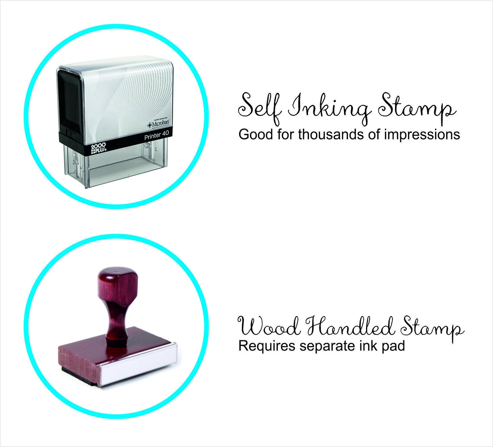 Free Shipping Return Address Stamp Self Inking Stamp or Wood | Etsy