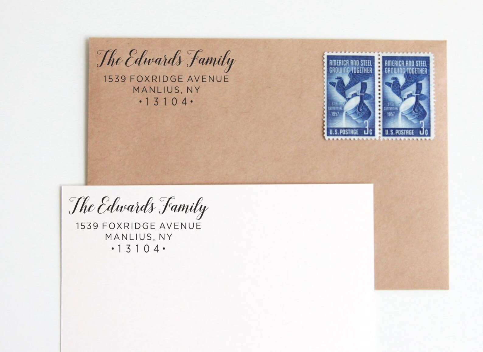 Family Address Stamp Self Inking Return Address Stamps - Etsy
