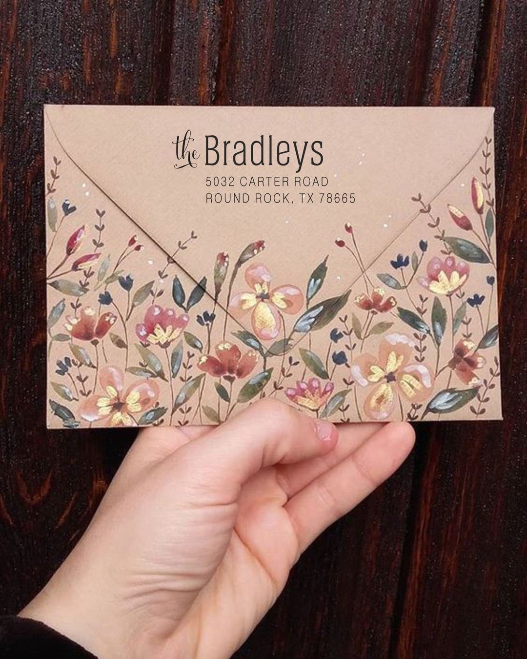 Family Return Address Stamp - Personalized Address Stamp - Custom ...