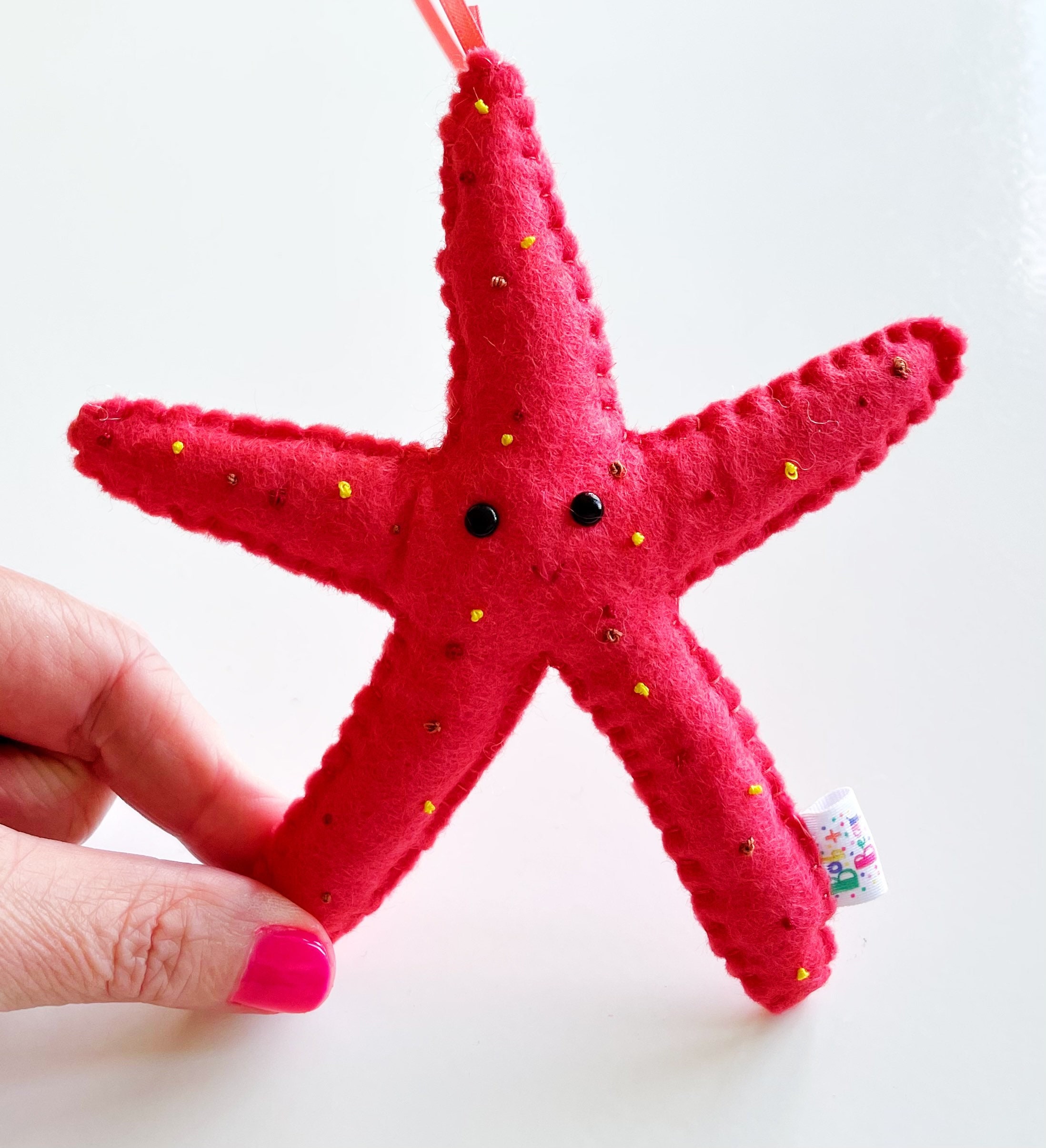 Felt Starfish Starfish Decoration Hanging Starfish - Etsy UK