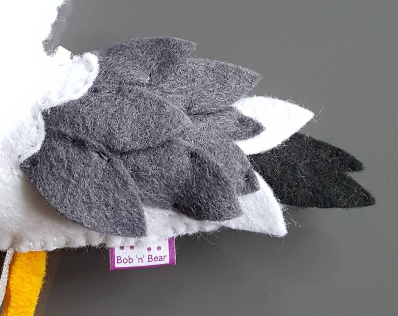 Seagull Decoration Felt Seagull Hanging Seagull Seaside | Etsy