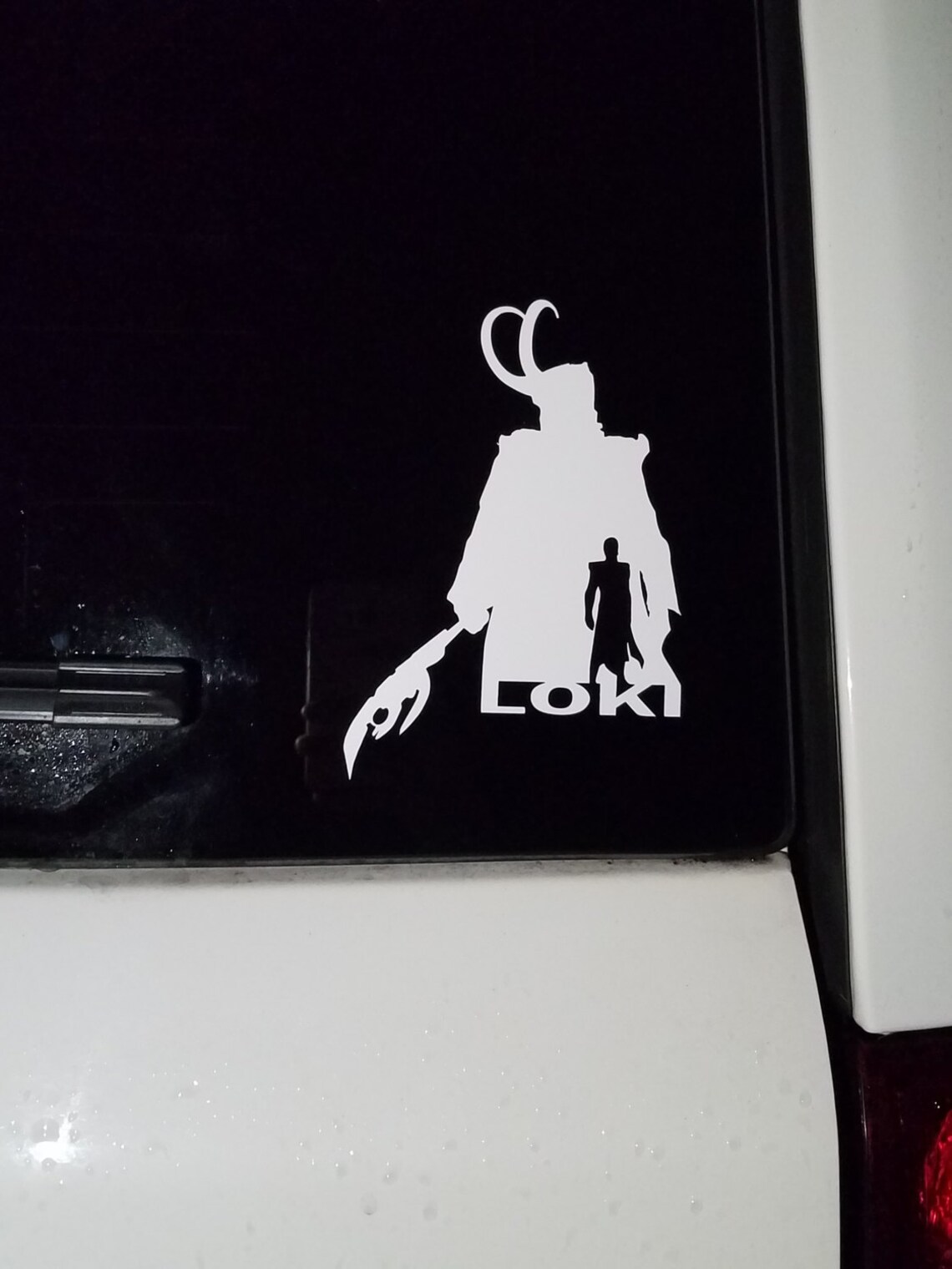 Marvel Avengers Loki Car Decal - Etsy