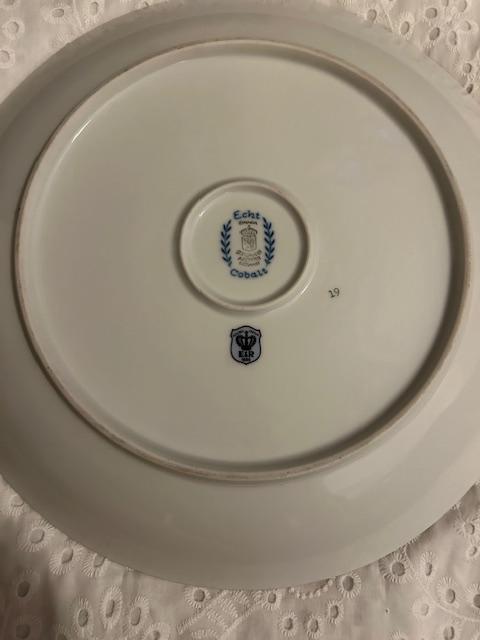 Vintage German Porcelain - 11" Chop Plate (round Platter) Schumann ...