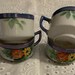 Rare Vintage Find! Tashiro Shoten Porcelain Teacups Set of Four (4 ...
